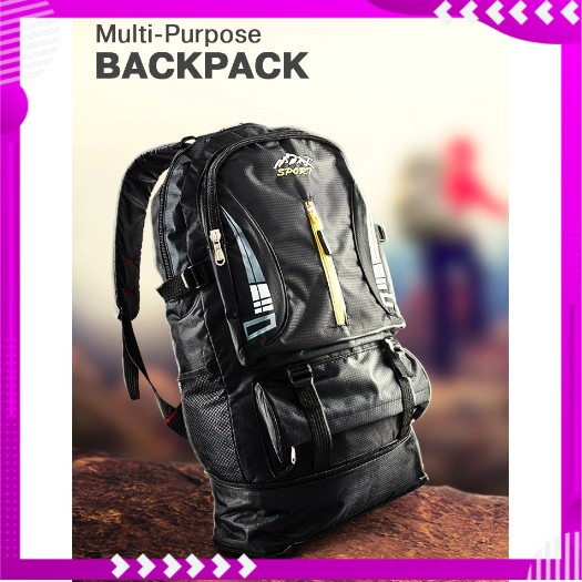 ศูนย์ไทย คุณภาพดี กระเป๋าปีนเขา 40 ลิตร กระเป๋าสะพายหลังอเนกประสงค์ กระเป๋าเดินทาง 40L Multi ...