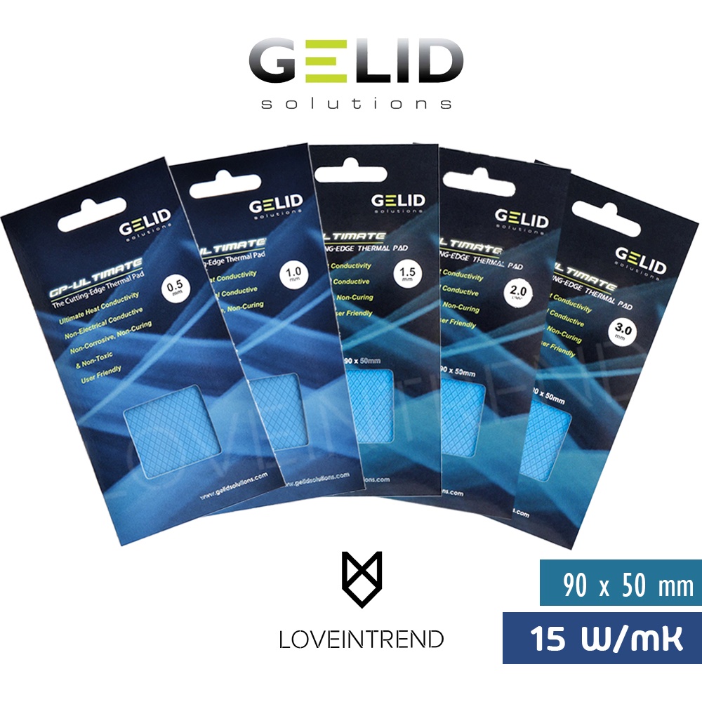 ซิลิโคนแผ่น Gelid GP-ULTIMATE Thermal Pad 15.0 W/mK | Shopee Thailand