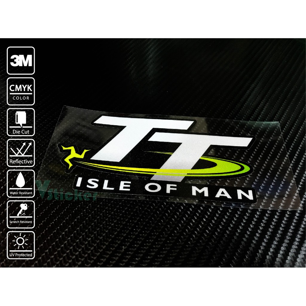 สติ๊กเกอร์ Sticker TT ISLE OF MAN 034 | Shopee Thailand