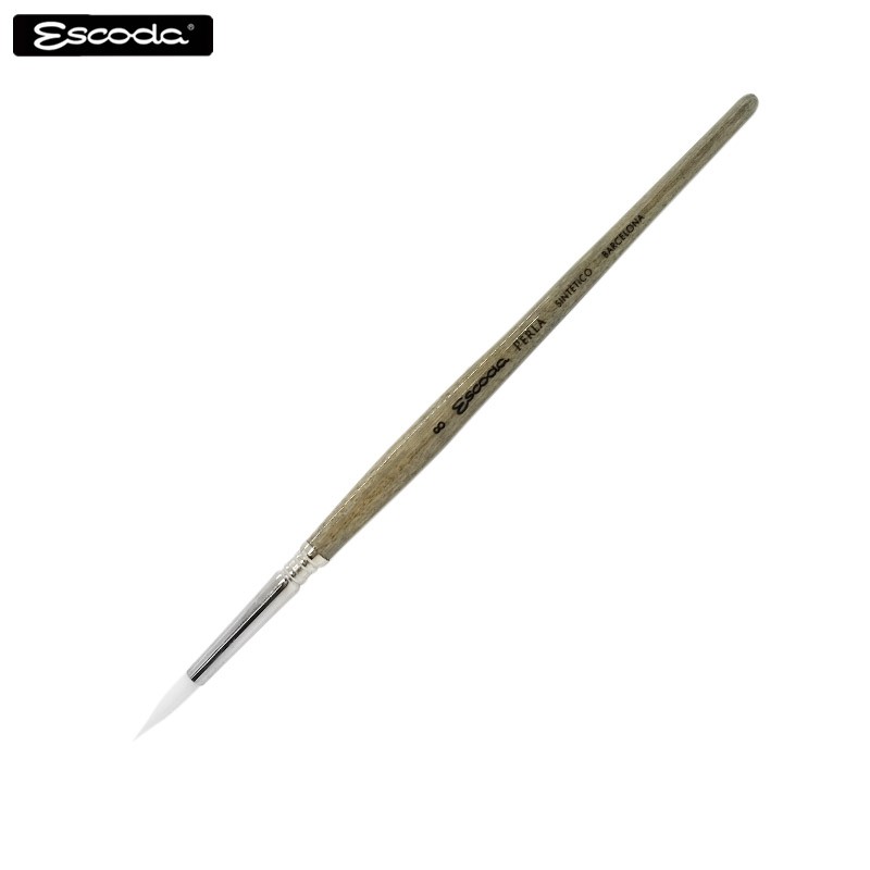 Escoda พู่กันสีน้ำนำเข้า รุ่น PERLA Sintético พู่กันขนสังเคราะห์ 1430 | Shopee Thailand