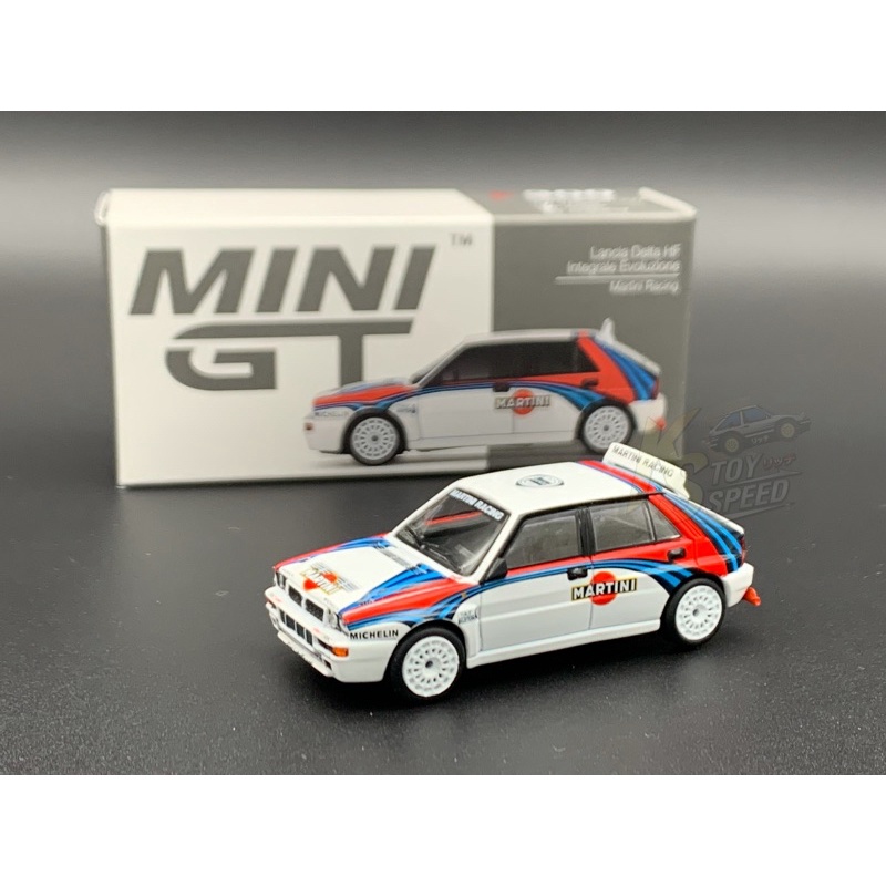 MINI GT Lancia Delta HF Integrale Evoluzione Martini Racing | Shopee ...