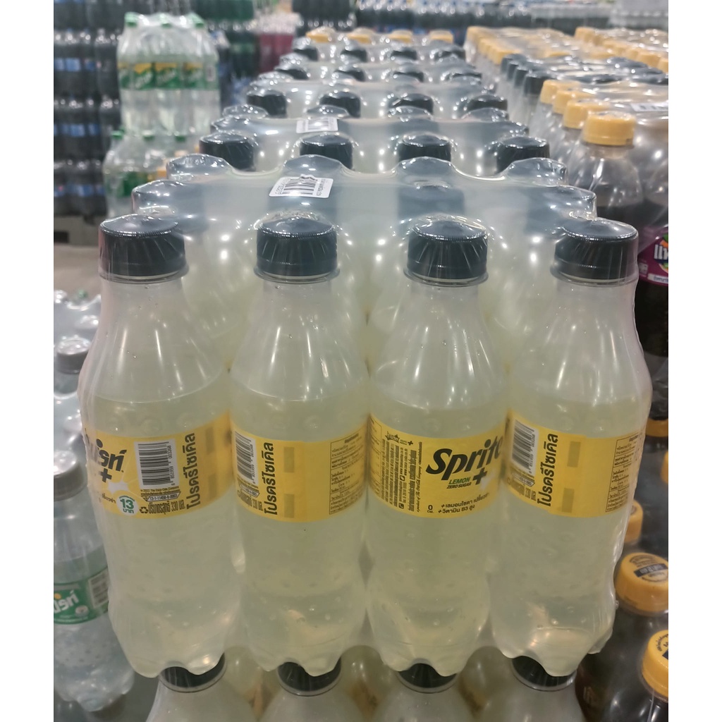 สไปร์ท กลิ่นเลมอนพลัส 330ml ยกแพ็ค 12ขวด SPRITE LEMON PLUS | Shopee ...