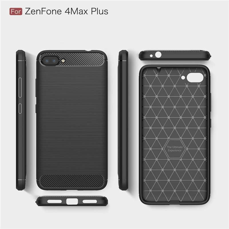Asus Zenfone 4 Max Plus Pro ZC554KL X00ID เคสหรูหราซิลิโคนอ่อนนุ่มเต็ม ...