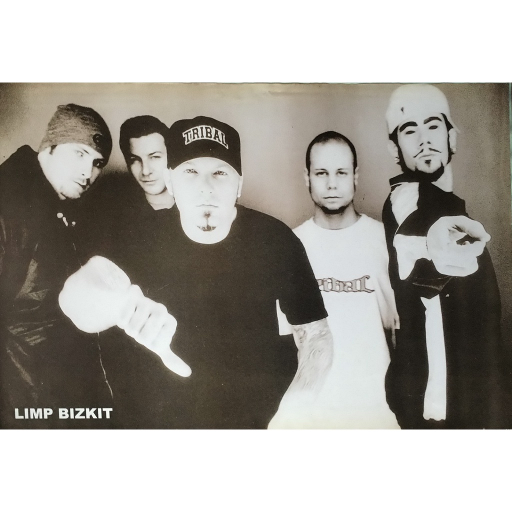 โปสเตอร์ Limp Bizkit (7แบบ) ลิมป์บิซกิต วง ดนตรี นูเมทัล อเมริกัน รูป ...