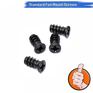 [CoolBlasterThai] M5 Fan Mount Screws Steel X4 (Black) | Shopee Thailand