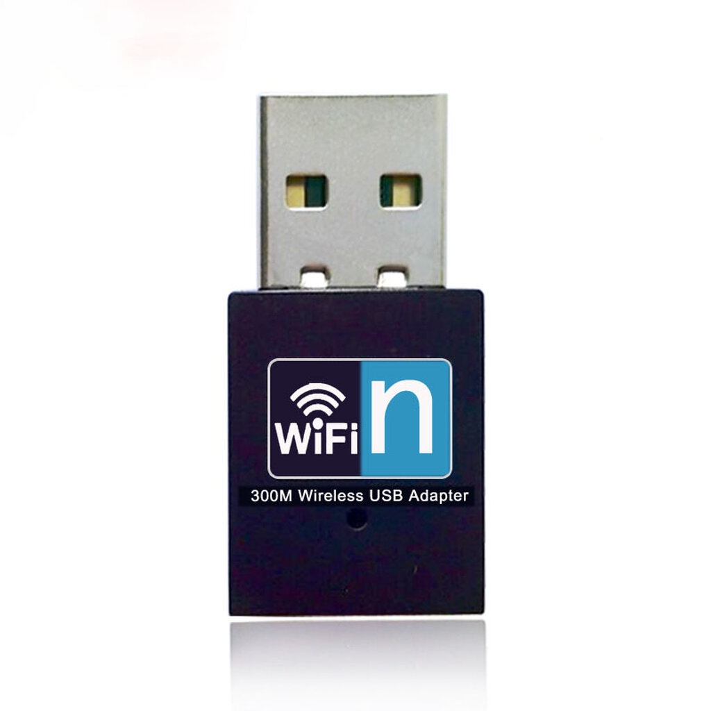 Wireless อะแดปเตอร์ไร้สาย USB 300M มินิ WiFi อะแดปเตอร์ไร้สายสำหรับเดสก์ทอปโน้ตบุ๊ครับสัญญาณไร้ ...