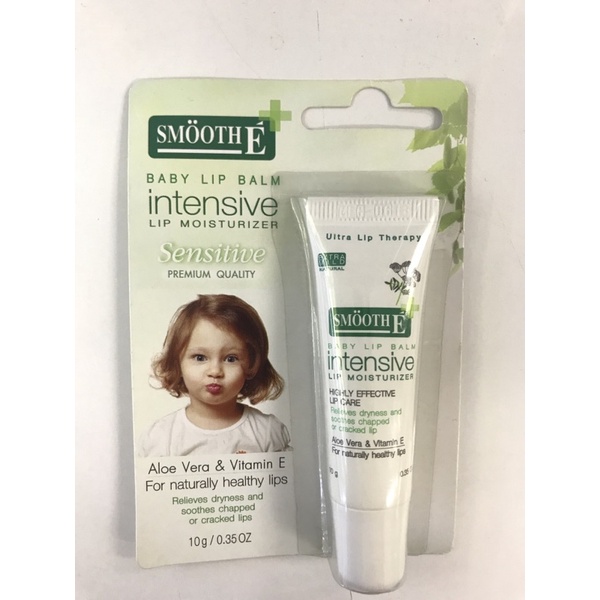 Smoothe baby lip balm intensive lip moisturizer 10g. | Shopee Thailand