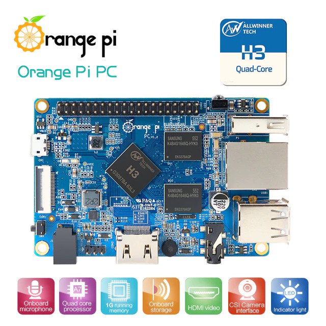 Orange Pi PC Single Board | Shopee Thailand