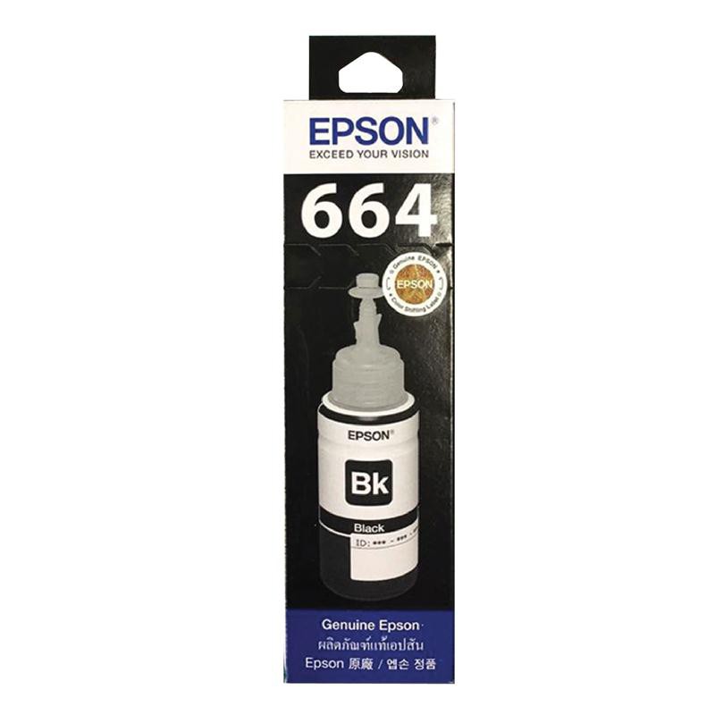 หมึกเติม EPSON T6641(Black) Epson's Ink Tank System Inks | Shopee Thailand