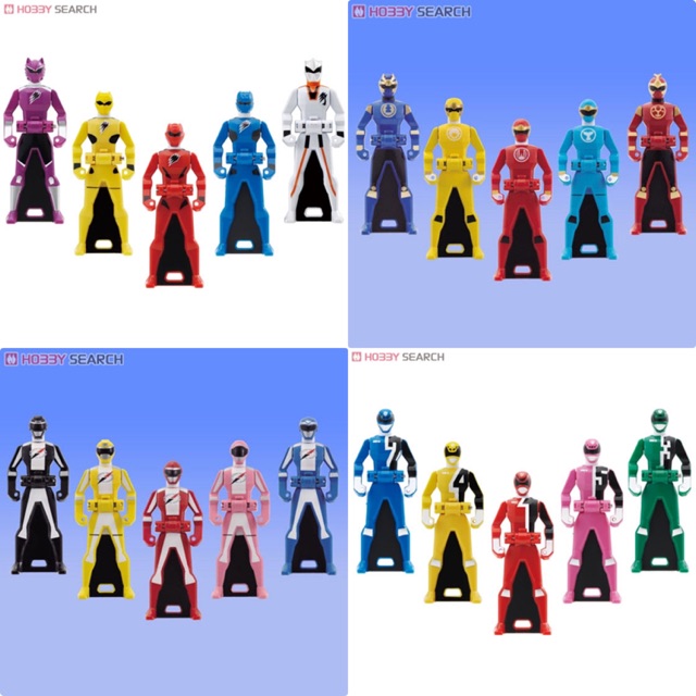 หุ่นยนต์เซนไต Kaizoku Sentai Gokaiger - Ranger Key Set by Bandai ...