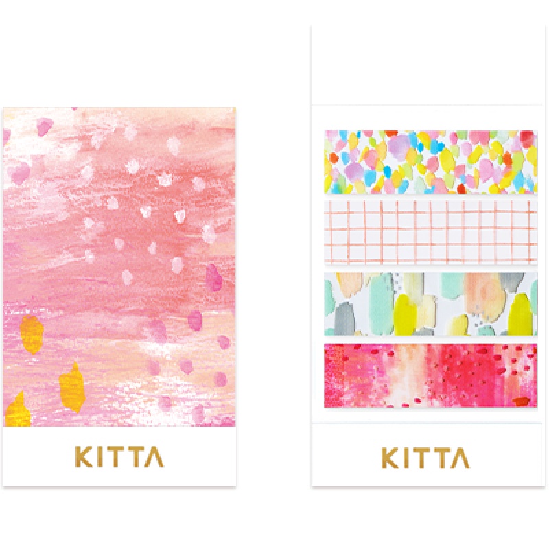 KITTA Clear Drop (KITT001) / Washi tape แบบแผ่นพร้อมใช้งาน รุ่น Clear ลายหยด แบรนด์ KITTA จาก ...