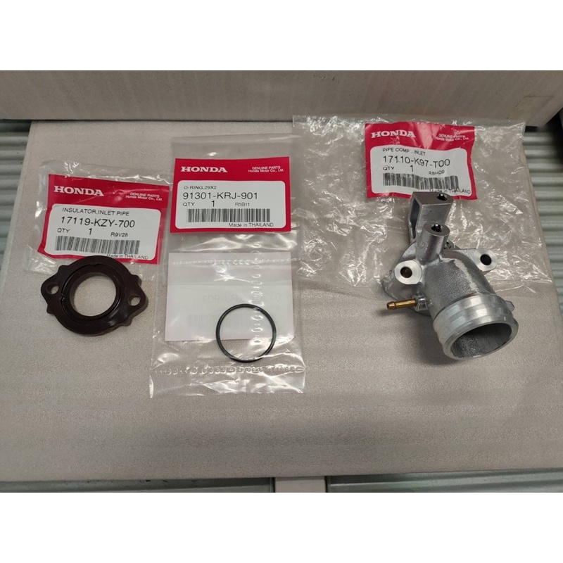 ชุดคอท่อไอดี PCX150 (ปี 2017) (คอไอดี x 1/ ฉนวนท่อไอดี x 1 / โอริง X 2 ...