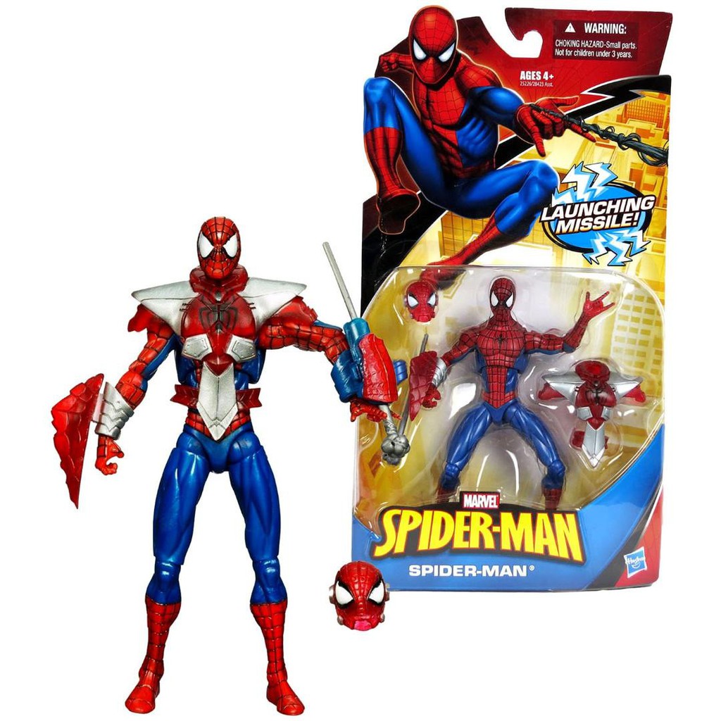 HASBRO MARVEL ETC : SPIDER-MAN LAUNCHING MISSILE รุ่น 6 นิ้ว สินค้าจาก ...