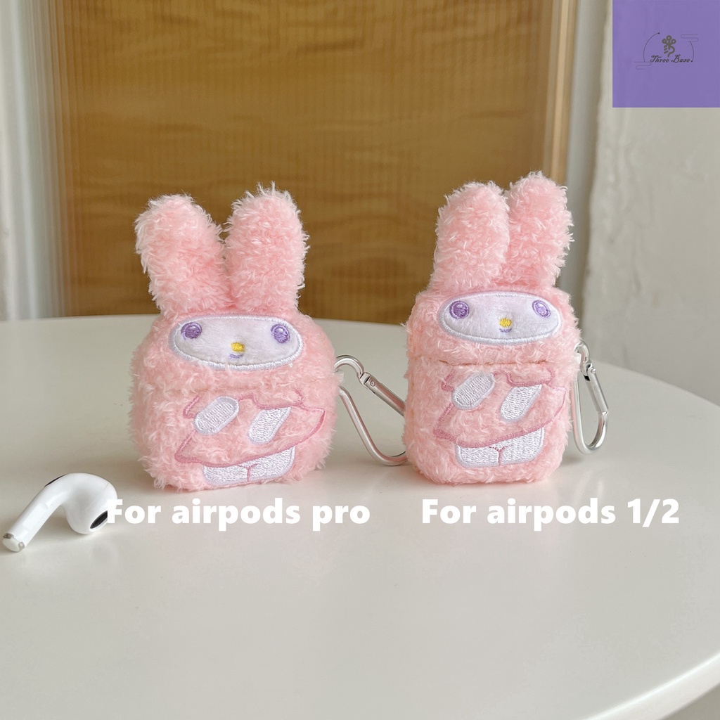 เคสหูฟังบลูทูธไร้สาย แบบนิ่ม แบบพกพา ลาย Melody Stella สําหรับ AirPods ...