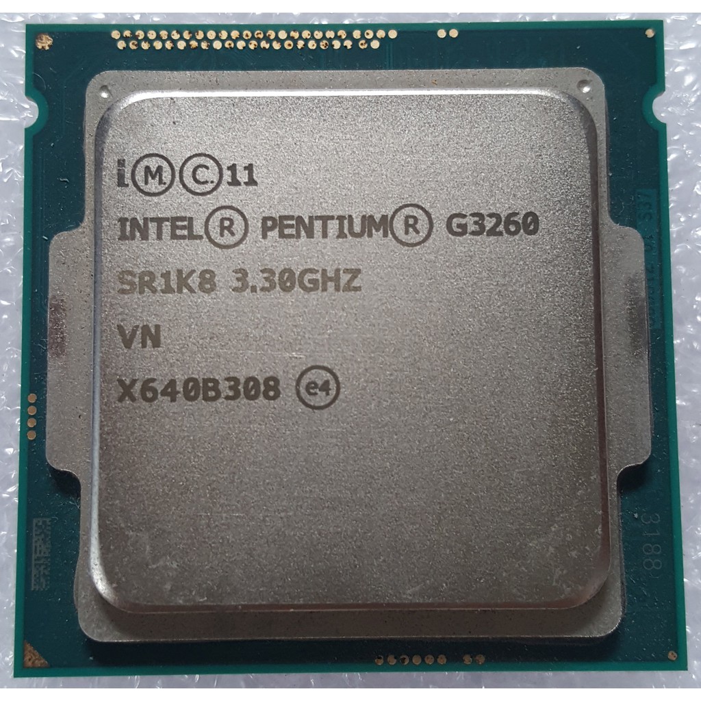 CPU intel Pentium G3260 3.3GHz + ซิงค์พัดลม intel | Shopee Thailand