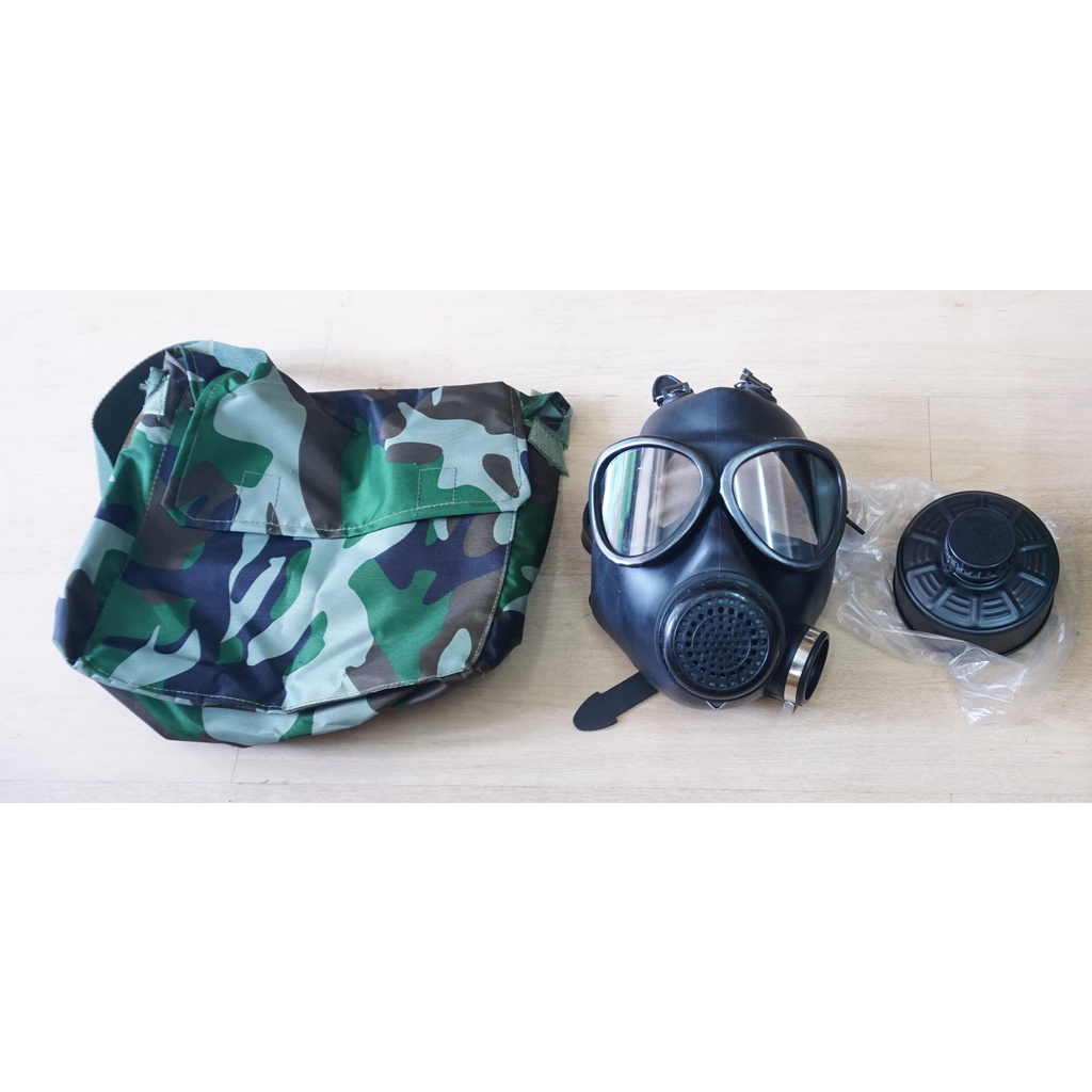 หน้ากากกันแก๊ส ของแท้ FMJ05 Gas Mask + Filter + กระเป๋าสะพาย ของใหม่ ...