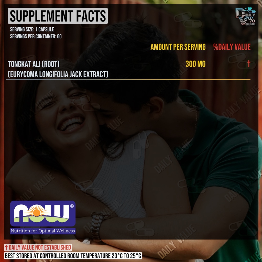 ทองกัต อาลี / TestoJack 300™ / Tongkat Ali 300 MG 60 Capsules by NOW ...