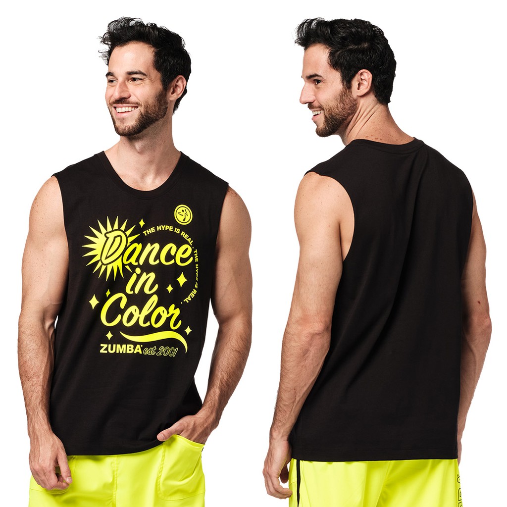 Zumba Wear : Zumba Dance In Color Muscle Tank (เสื้อกล้ามออกกำลังกายซุมบ้า) | Shopee Thailand