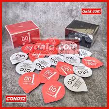 OlO 001 ถุงยางบางสุดๆ ของใหม่ แบ่งขาย 1-3ชิ้น | Shopee Thailand