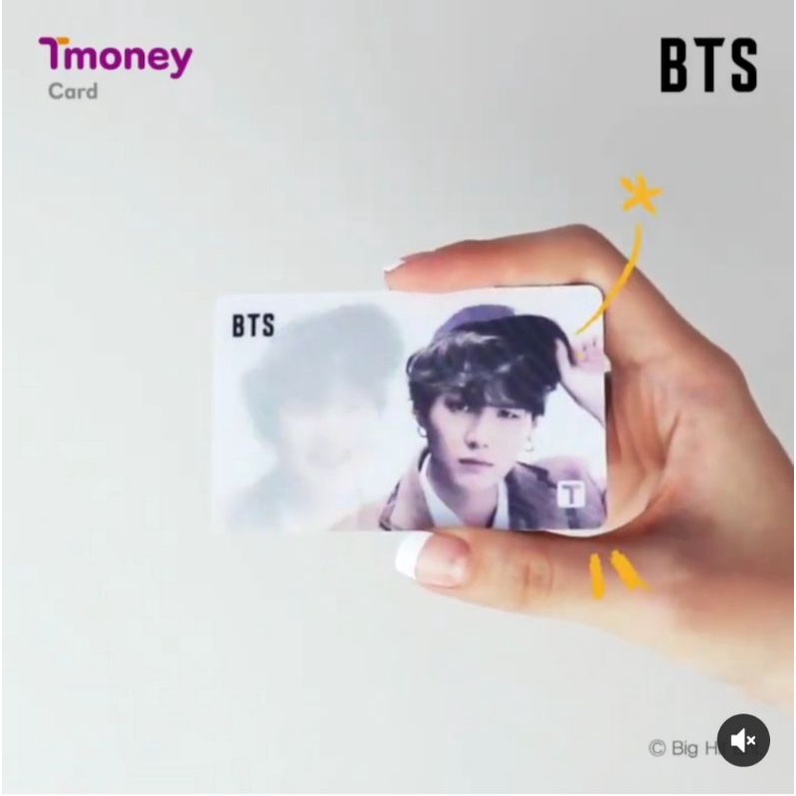 บัตร T-Money BTS 2020 Suga | Shopee Thailand