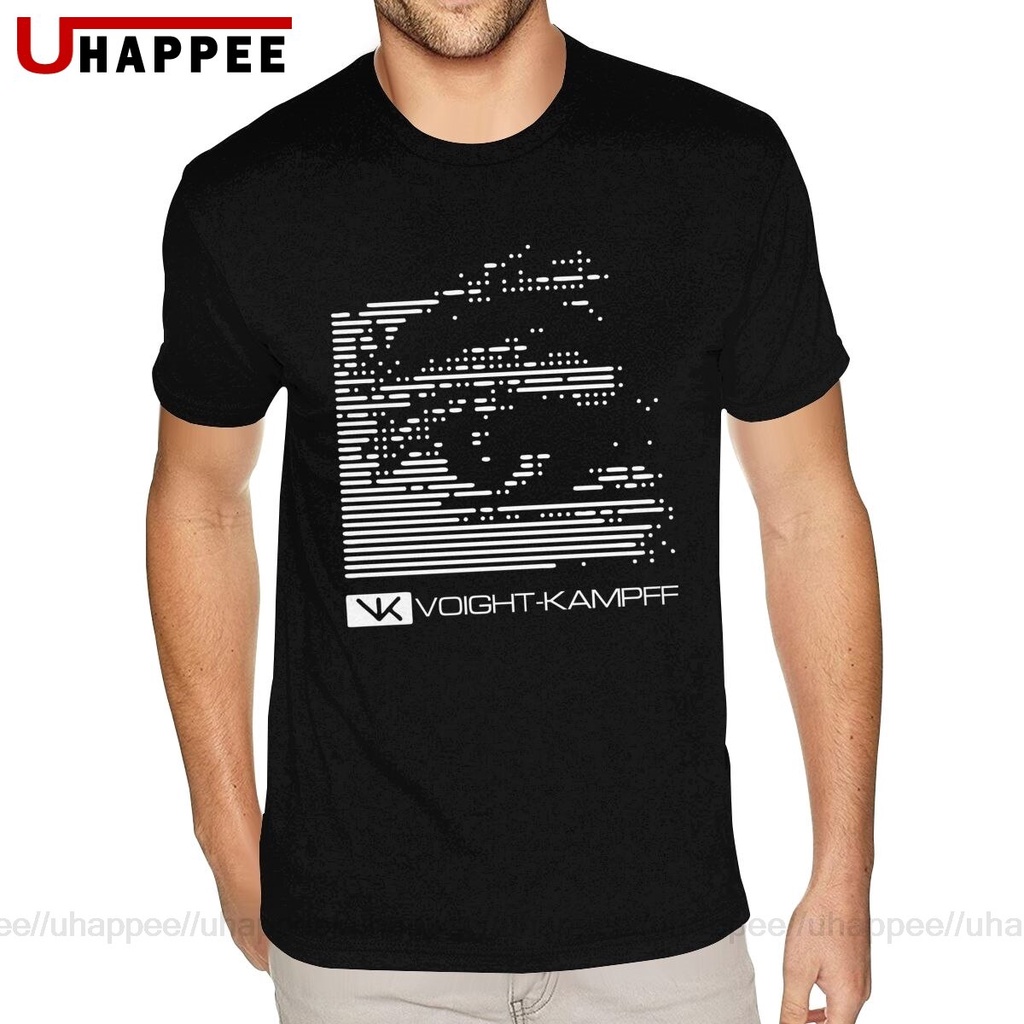 Qwe122ev เสื้อยืดแขนสั้น คอกลม ผ้าฝ้าย ลาย Blade Runner Voight Kampff 6XL 100 สําหรับผู้ชาย ...