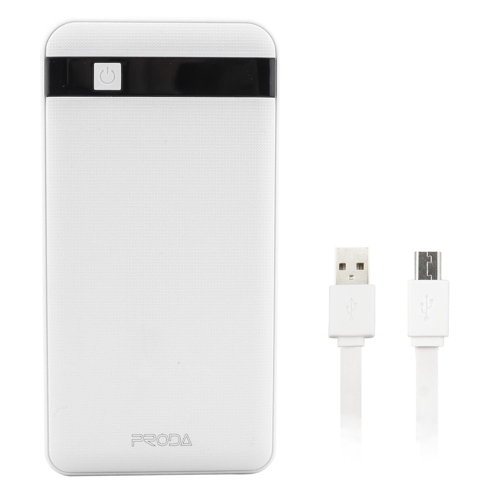 Getzhop Proda Power Bank แบตสำรอง ชาร์จได้ 2 Port ขนาด 12000mAh รุ่น ...