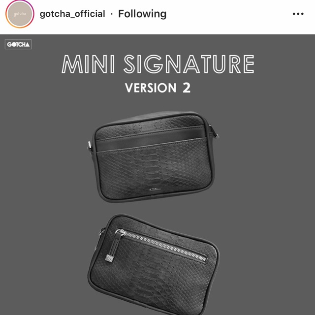 Gotcha mini signature | Shopee Thailand