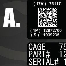 สติกเกอร์ติดปืน M4 UID Tag M4/AR15/MK18 1ชุด งานพิมพ์ สุ่มเลข | Shopee ...