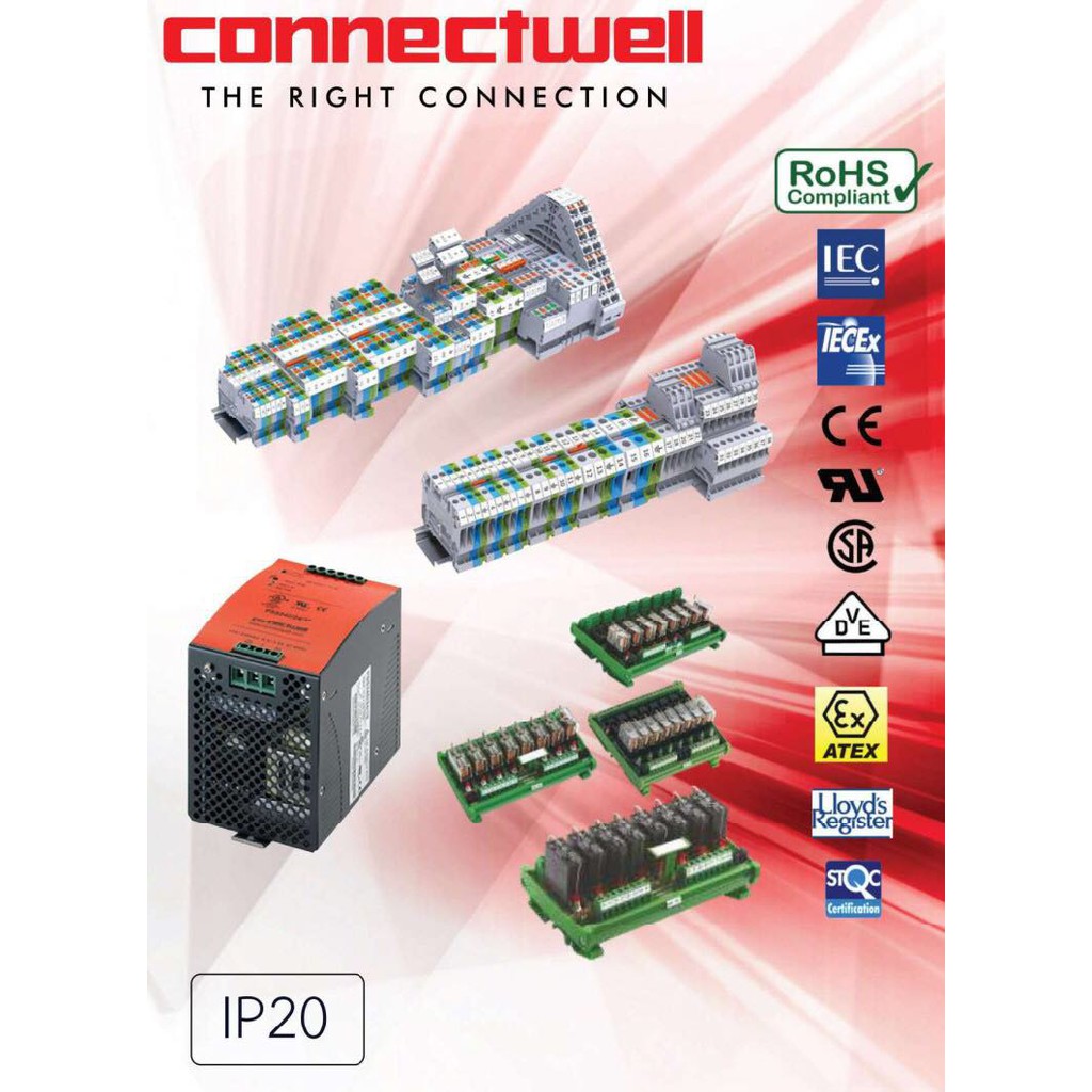 TERMINAL BLOCK-CONNECTWELL | Shopee Thailand