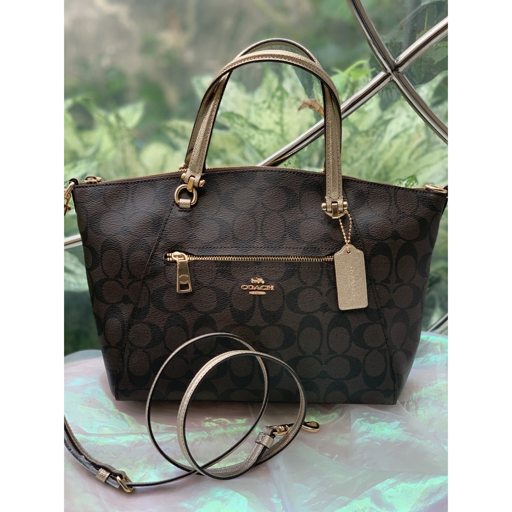 Coach Prairie Satchel In Signature Canvas Style No. C1783 | Shopee Thailand