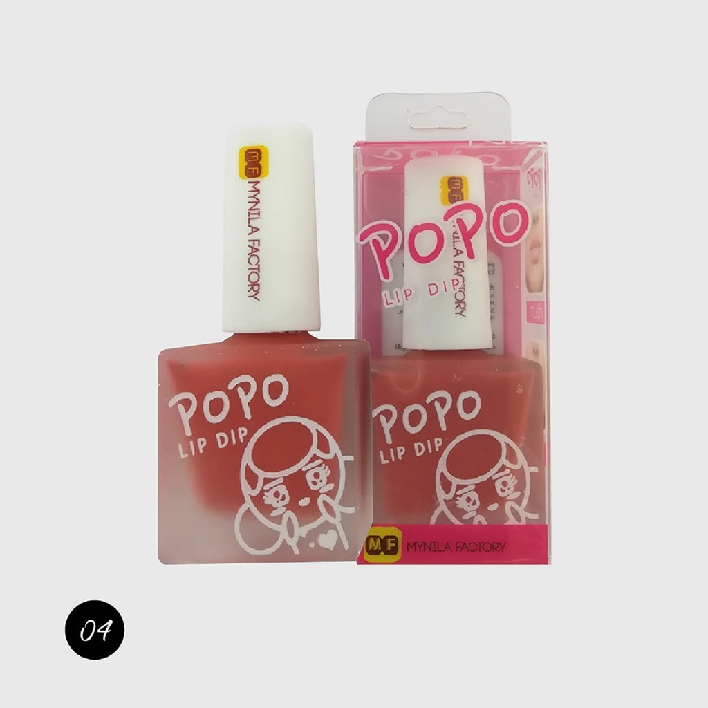 ลิปดิป mynila factory popo lip dip | Shopee Thailand