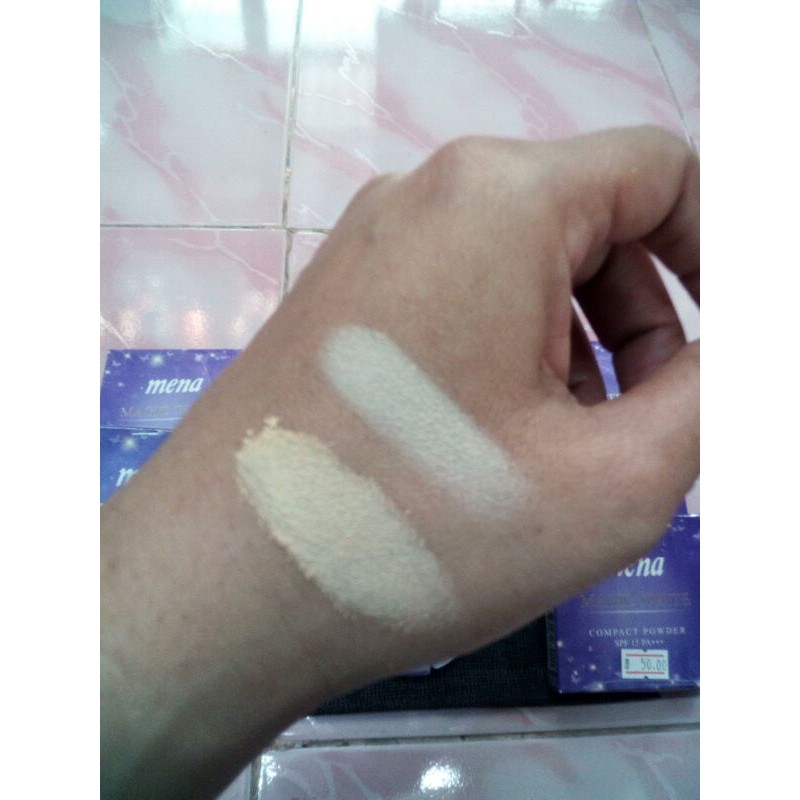 แป้ง Mena magic spf15pa++ | Shopee Thailand