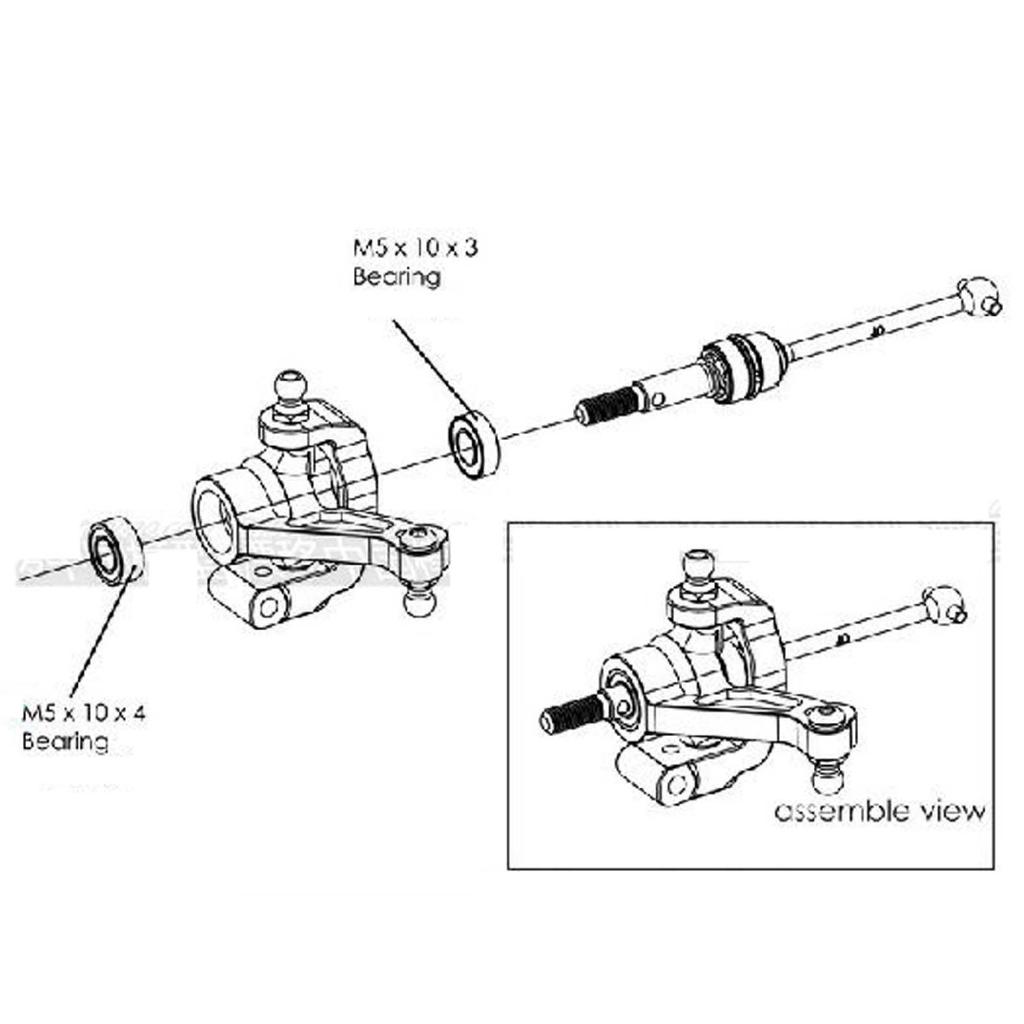 Drive shaft CVD SAK-X27 for 3Racing Sakura S XI CS FF Ultimate Sport 1/ ...