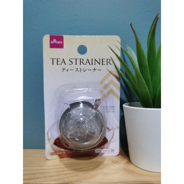 Daiso : Tea Strainer อุปกรณ์กรองชาสแตนเลส | Shopee Thailand