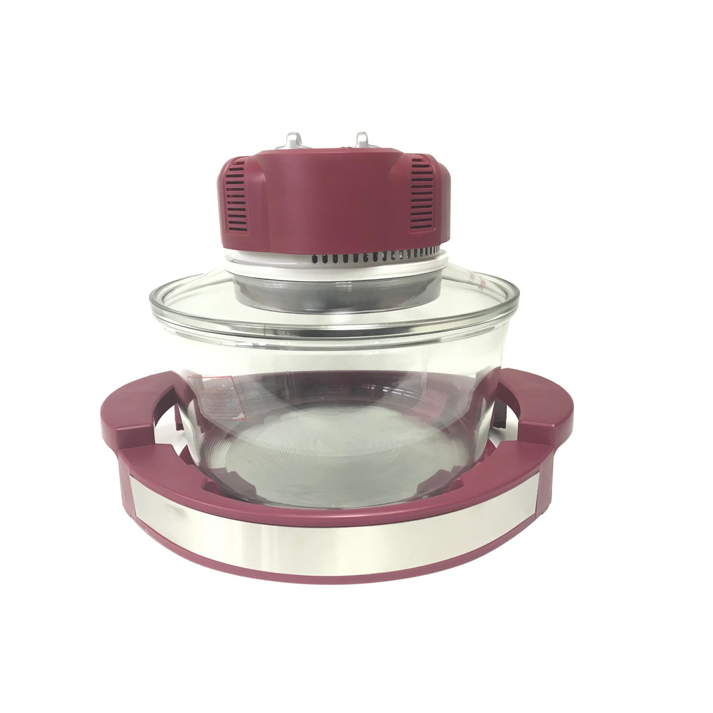 [เกรดบีราคาพิเศษ] Imarflex_Z_ หม้อฝาอบลมร้อน โถแก้ว ขนาด 12 ลิตร รุ่น IB-703(B) | Shopee Thailand