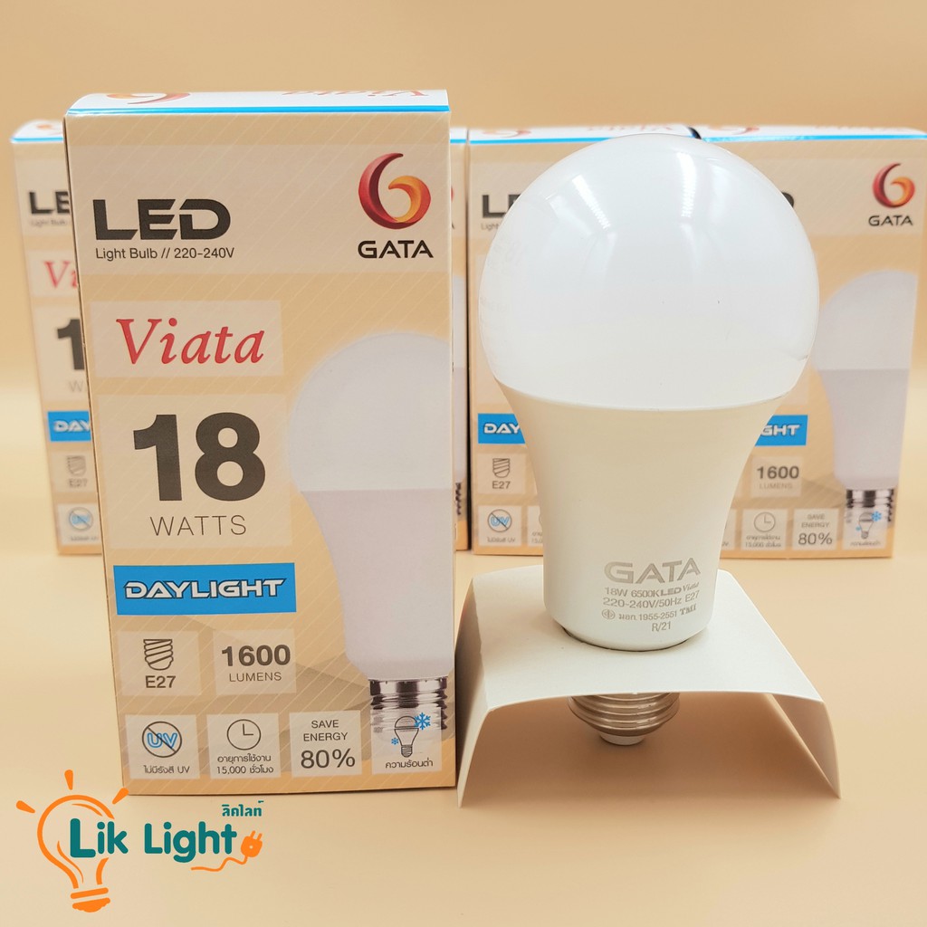 Gata หลอดไฟ Led รุ่น Viata 18W (ลดล้างสต๊อก) | Shopee Thailand