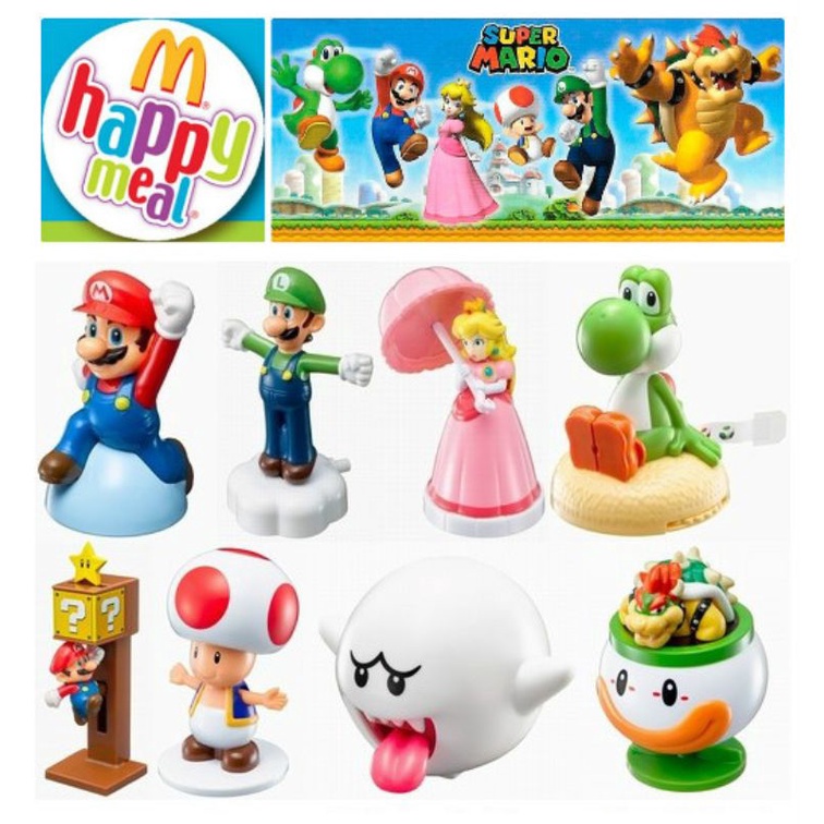 Mario McDonald ของเล่น Super Mario Collection | Shopee Thailand