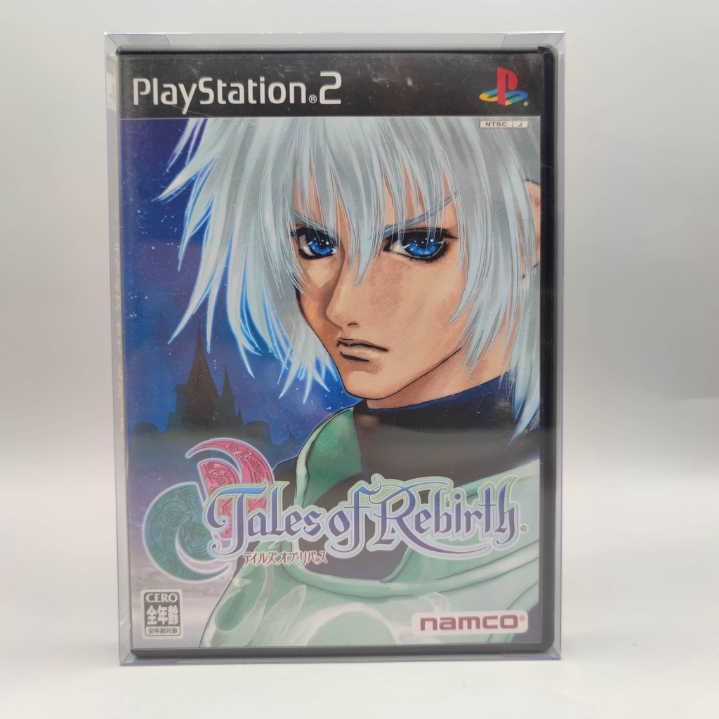 TALES OF REBIRTH แผ่นแท้ PS2 PlayStaion 2 แผ่นสภาพดี มีกล่องใสสวมสำหรับ ...