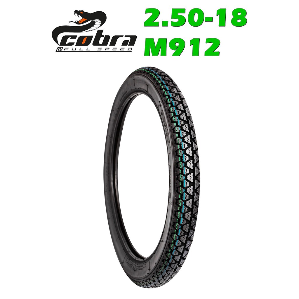 COBRA ยางนอกมอเตอร์ไซค์_ 2.50-18_M912_1 เส้น | Shopee Thailand