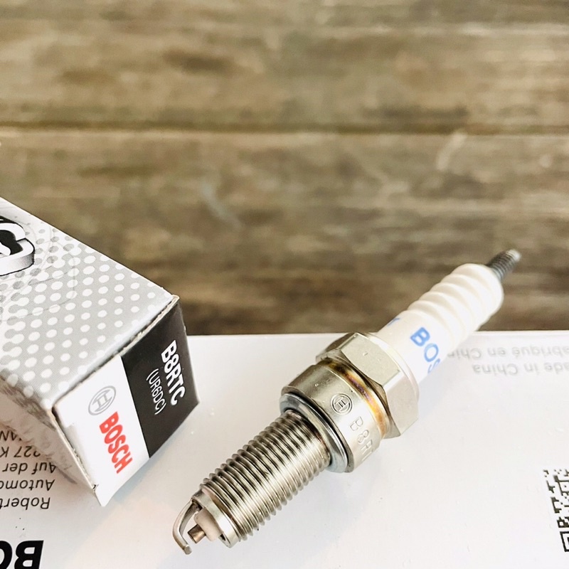 BOSCH แท้100% ️ หัวเทียน มอไซค์ บ๊อช 4จังหวะ เกลียวยาว B8RTC ใส่ เวฟ110 ...