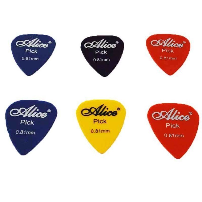 Alice Pick Guitar ปิ๊กขนาด 0.81 6 อัน | Shopee Thailand