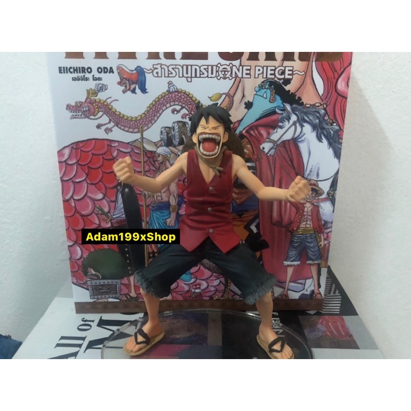 โมเดลวันพีซ ลูฟี่ One Piece - Luffy - Dramatic Showcase | Shopee Thailand