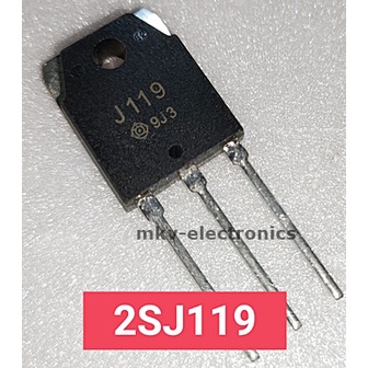 (1ตัว) J119 , 2SJ119 MOSFET P-Channel 8A 160V TO-3P (รหัสสินค้า M01619 ...