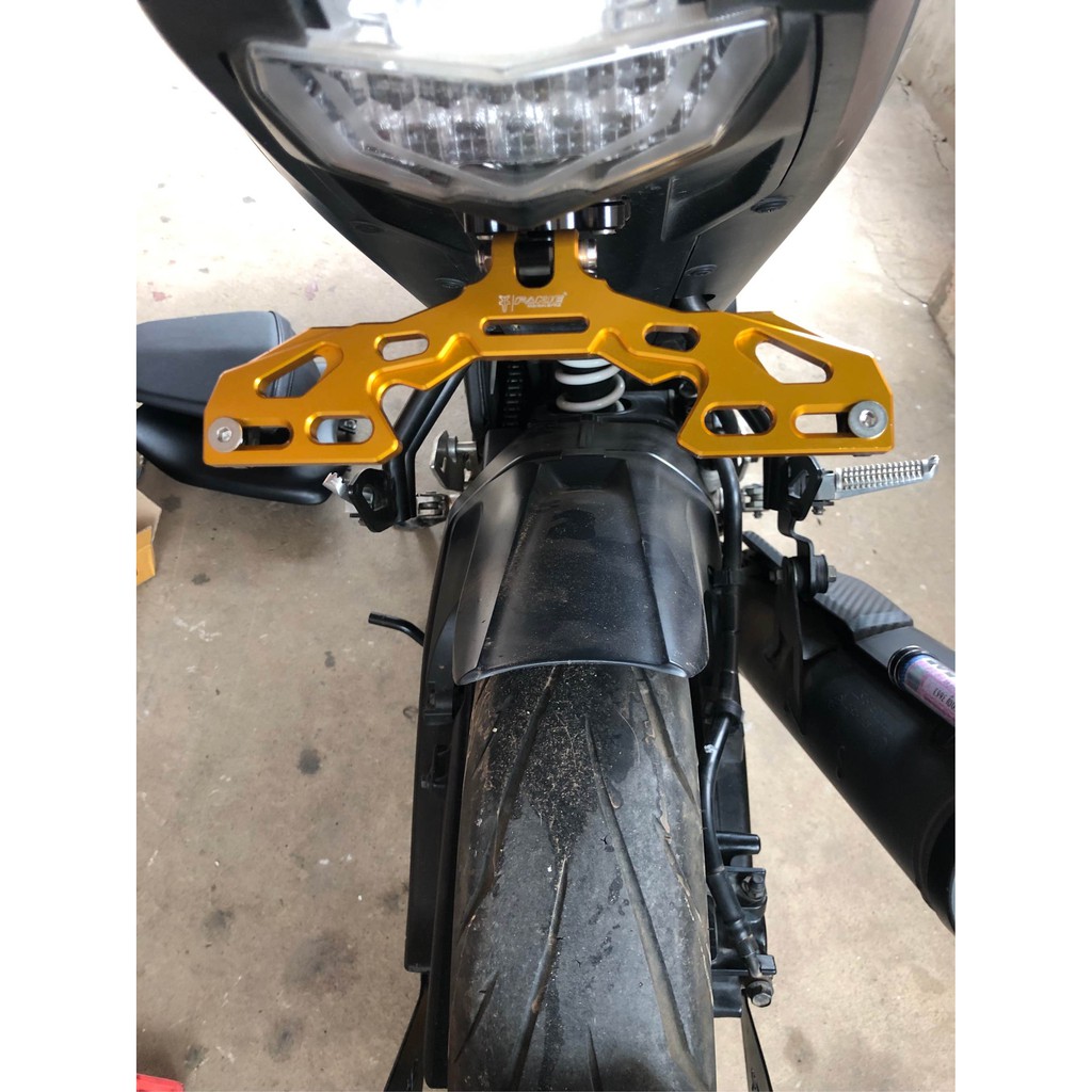 ท้ายสั้น ท้ายสั้นพับได้ YAMAHA M-SLAZ ของแต่ง MSLAZ จัดจำหน่ายของอท้ไม่ ...