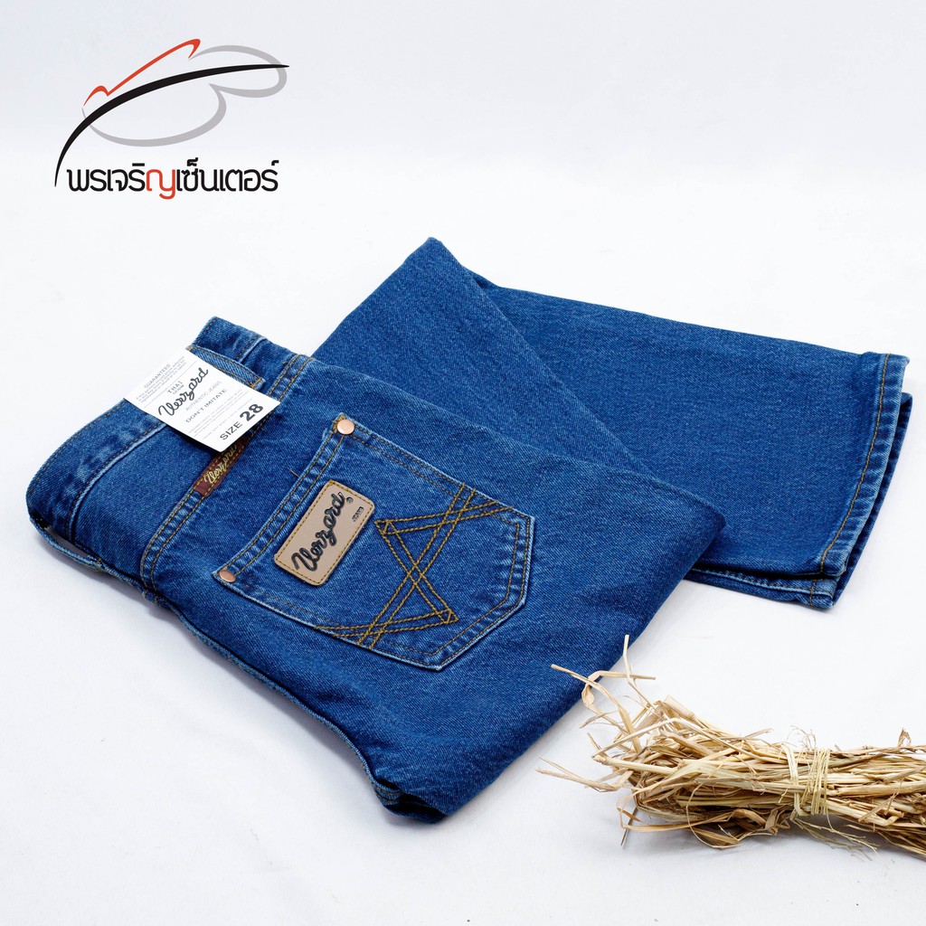 กางเกงยีนส์ Vizard THAI Denim ทรง wrangler ขากระบอก ผ้านิ่มสวมใส่สบาย ...