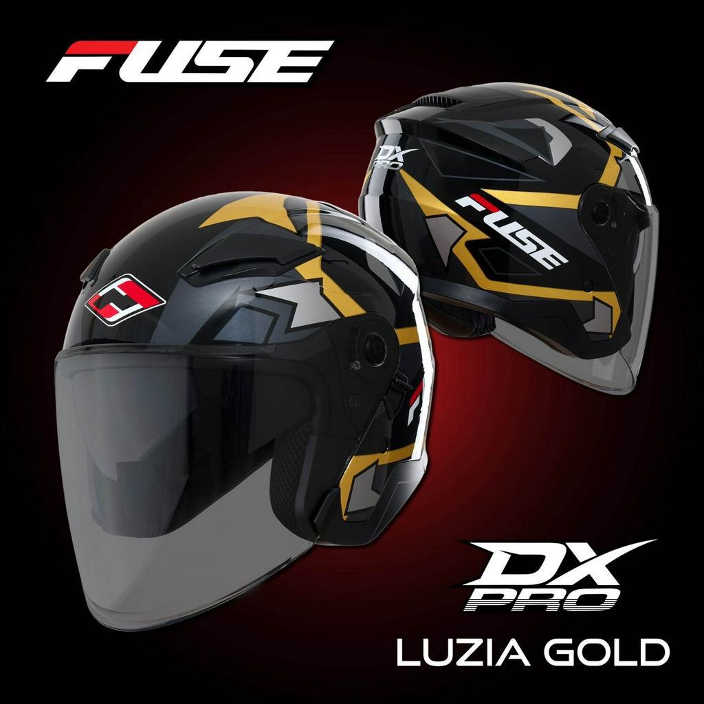 หมวกกันน็อคเปิดหน้า Fuse - รุ่น DX PRO แว่น2ชั้น | Shopee Thailand