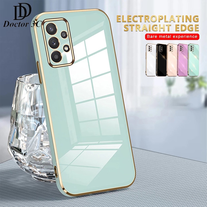 เคส เคสมือถือ เคสแฟชั่น ขอบตรง สำหรับ Samsung ss Galaxy A04s A53 A13 A23 A33 A03s A73 4G 5G 2022 ...