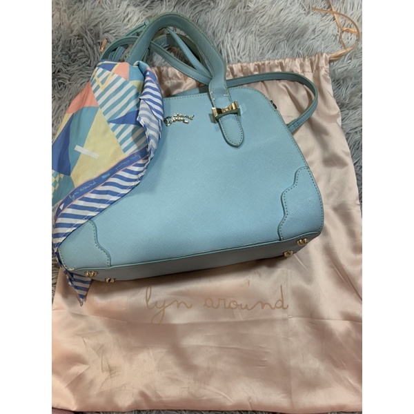 กระเป๋า lyn around มือสอง ของแท้100% | Shopee Thailand