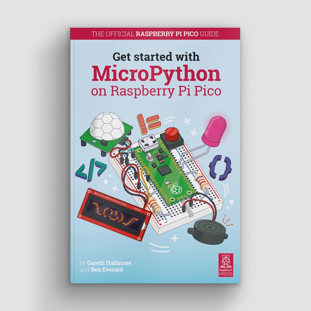 หนังสือ Get Started with MicroPython on Raspberry Pi Pico Book | Shopee ...