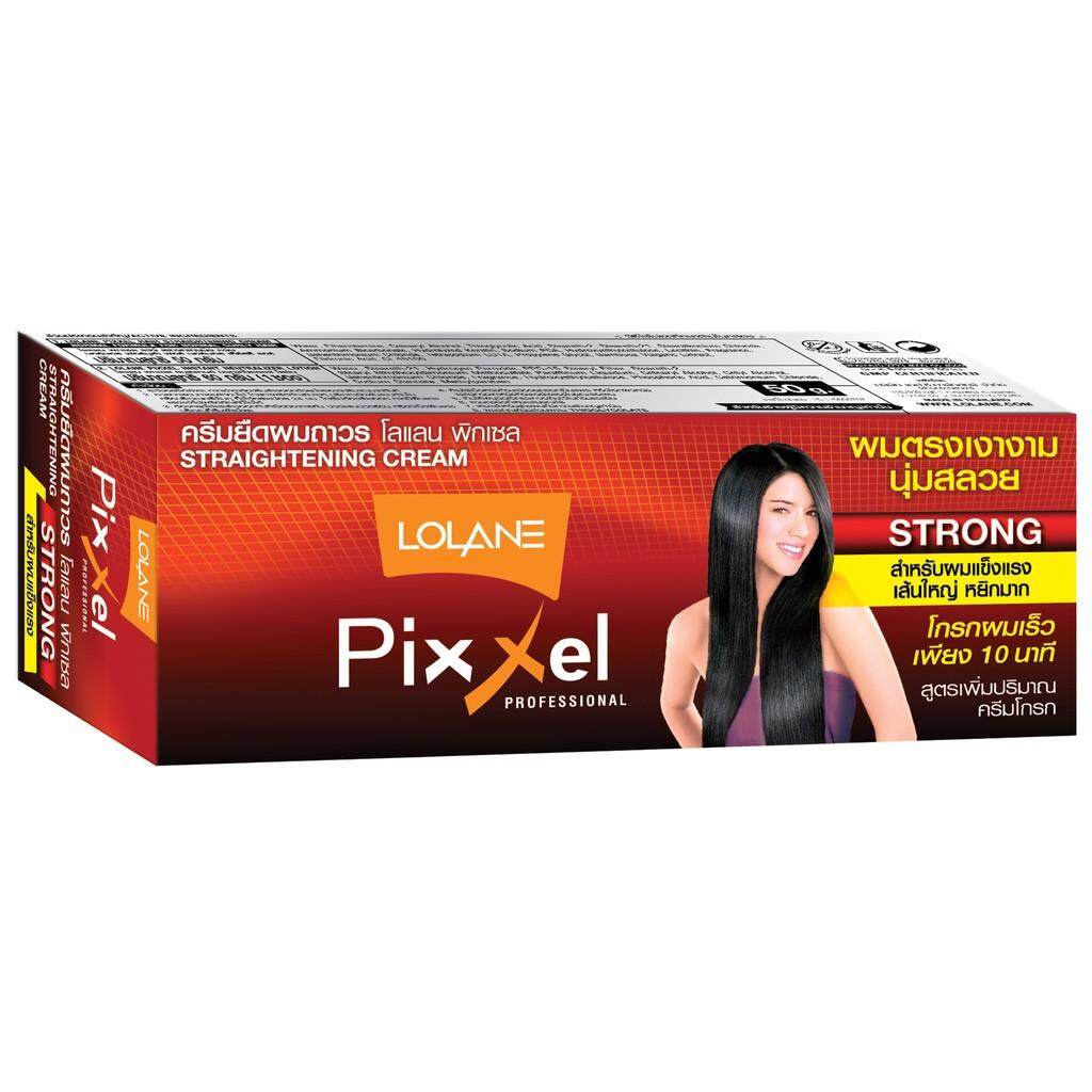 โลแลน พิกเซล ครีมยืดผมถาวร สำหรับผมแข็งแรง เส้นใหญ่ หยิกยาก 110g LOLANE ...